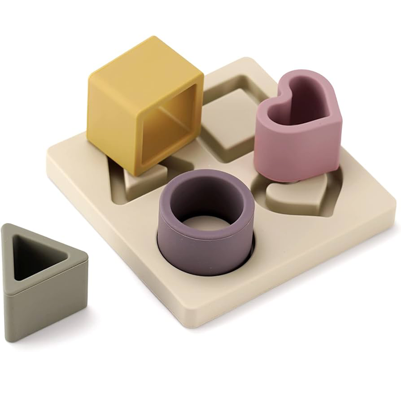 Silicone Children’s Soft Nesting Puzzle Toy - Milosilicone