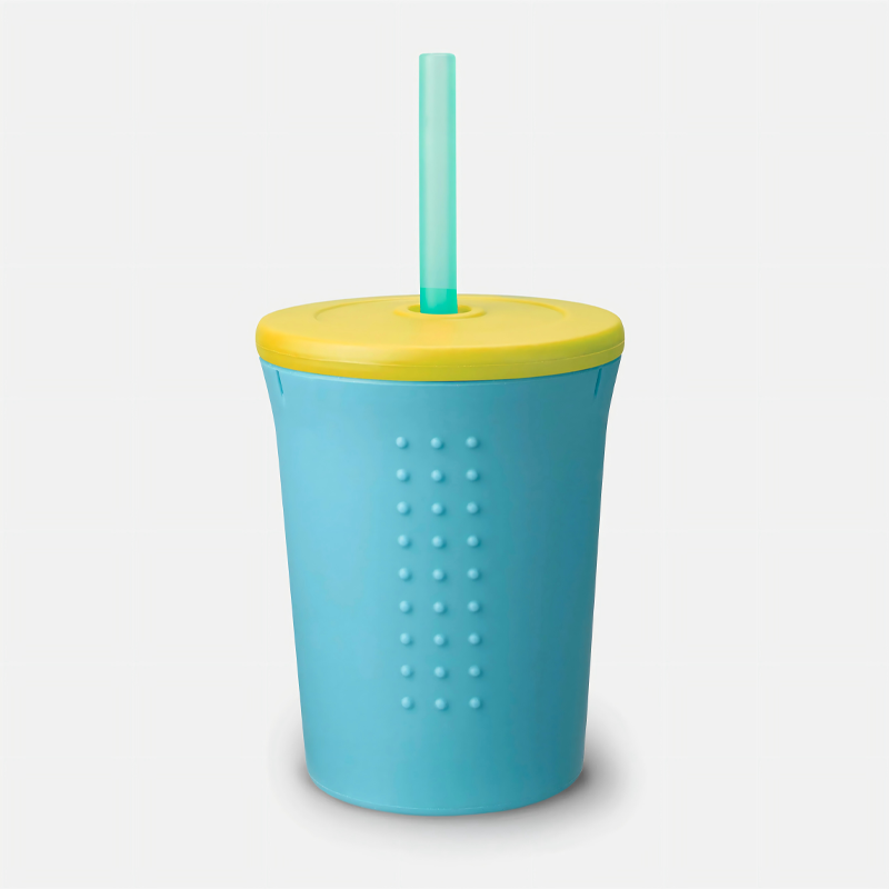 Custom Silicone Cups With Straw - Milosilicone